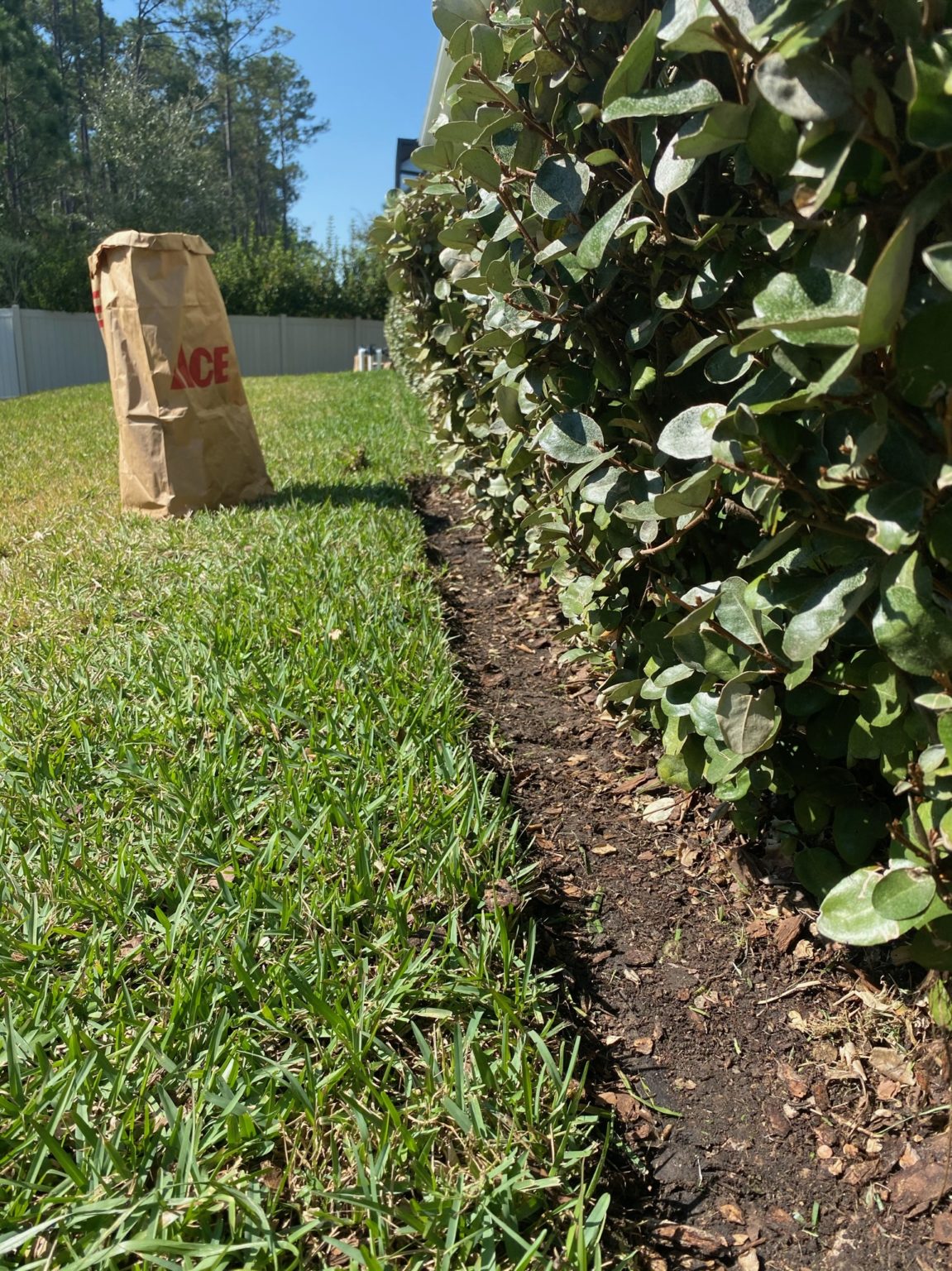 Shrub Bed Edging – Bikini Groundskeeping and Landscape Design, LLC